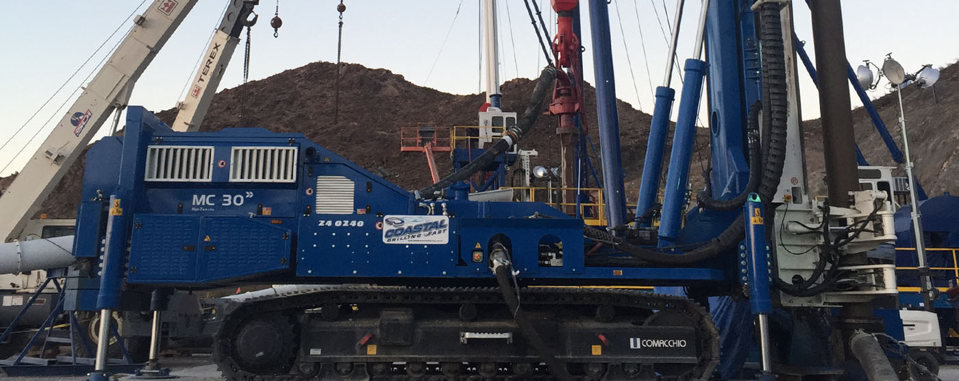 Precision Drilled Vertical Pilot Holes for Blind Bore Shaft Development ...